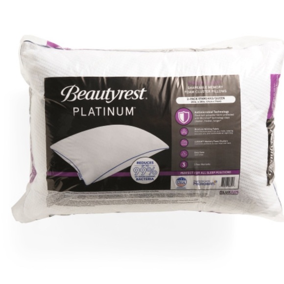 beautyrest platinum | Bedding | Beautyrest Platinum2pk Memory Foam ...